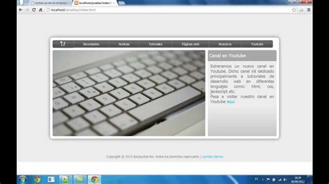 Tutorial Html Y Css Centrar Div En El Navegador Eje X Y Sub Youtube