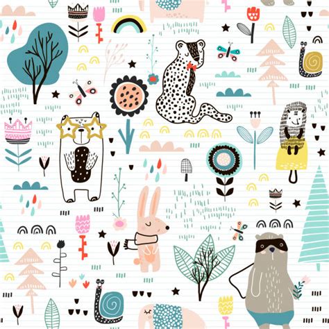 유치원 일러스트 스톡 사진 및 일러스트 Istock