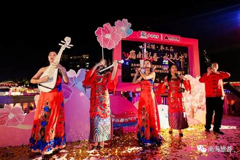 实拍美图视频！里水水上花市来了，每晚还有水秀表演！澎湃号·媒体澎湃新闻 The Paper