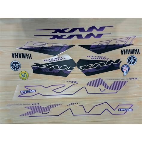 Jual STRIPING TRANSPARAN AEROX OLD 155 AEROX 155 LAMA NVX VVA Shopee