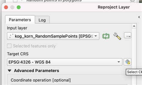Choosing Crs In Reproject Makes Qgis Freeze Mac · Issue 49178 · Qgis