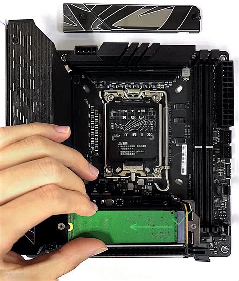 Motherboard Install And Remove M2 Ssd In M21 On Republic Of