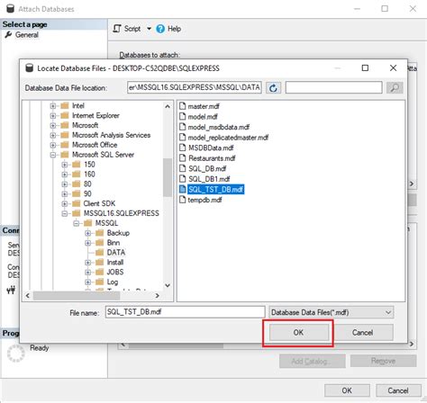 How To Perform Sql Server Recovery From Mdf And Ndf Files