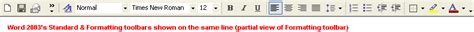 Office 2003 Basics Toolbars And The Task Pane