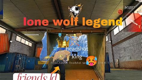 Full Moment Gameplay In Lone Wolf 🍷🗿 Only Moment Headshot 👾 Freefire
