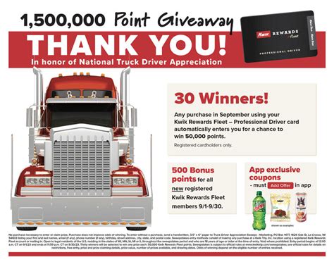 Kwik Trip Inc On Linkedin To Say Thank You To Our Truck Drivers We