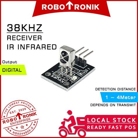 IR Infrared KHz Digital Receiver Sensor Module HX Shopee Malaysia
