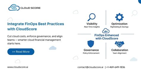 Integrating Finops Best Practices With Cloudscore For Enhanced