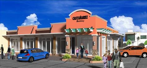 ADC Drafting Design Render One Storey Units Commercial Building