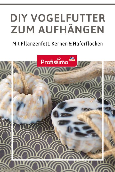 Diy Vogelfutter Zum Aufhängen Vogelfutter Selbst Herstellen Vogelfutter Basteln