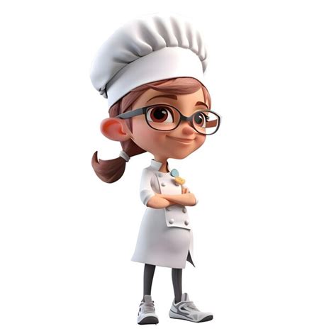 Premium Photo Cute Chef Women With Flair Bold And Creative Models For