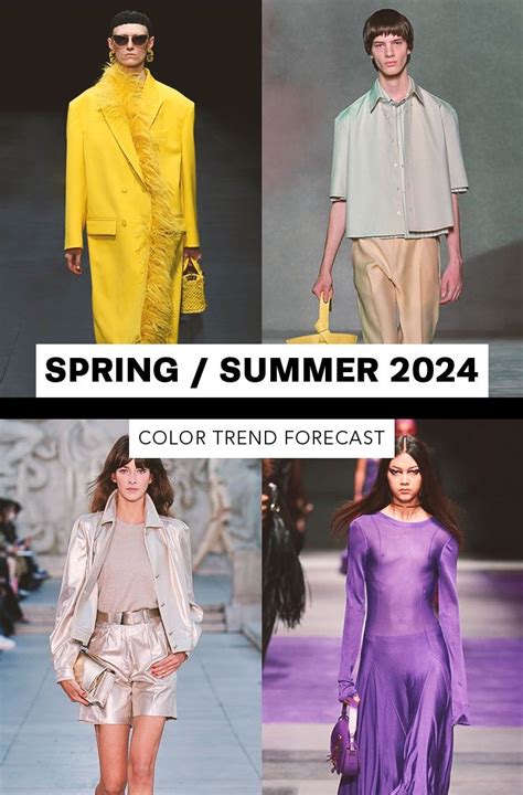 Spring Summer Color Trend Report Spring Summer Fashion Trends