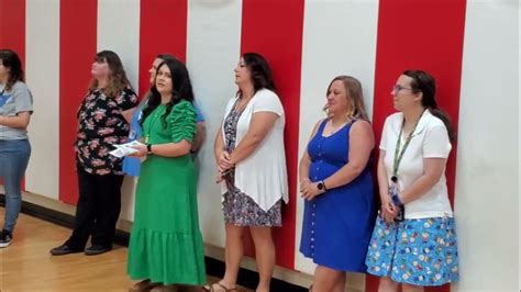 Kindergarten Promotion Roby Elementary Class Of 2035 Youtube