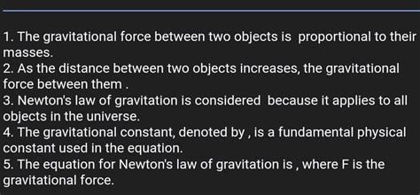The Gravitational Force Between Two Objects Studyx