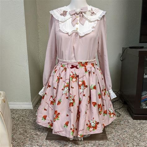 Authentic Ank Rouge Strawberry Velvet Pink Depop