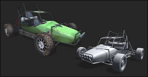 Chenowth Buggy Vehicle 3d Land Unity Asset Store