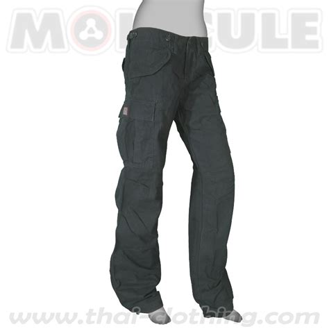 45041 Virago Molecule Women Pants Black Long Cargo Pants