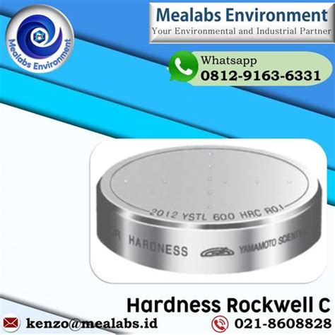 Jual Test Block Calibration Kalibrasi Kekerasan Metal Hardness Rockwell Jakarta Timur