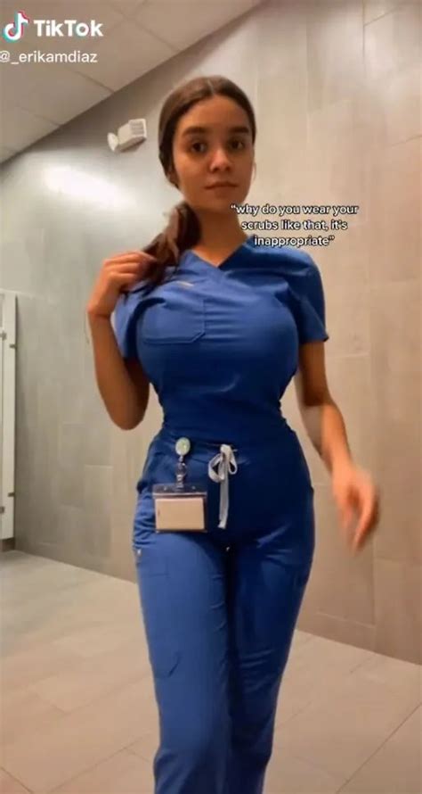 22 Year Old Nurse Erika Diaz Goes Viral After Flaunting Her Body In Her
