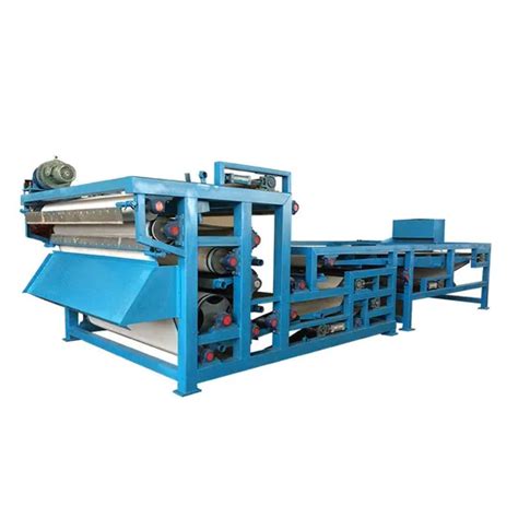 Plate And Frame Filter Press Animation Sludge Treatment Slag Separation
