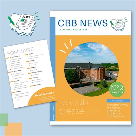 Cbb News N°2 Le Journal Du CollÈge LycÉe Institution De La Croix Blanche