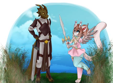 Commission Aislin And Orly By Kenzume On Deviantart