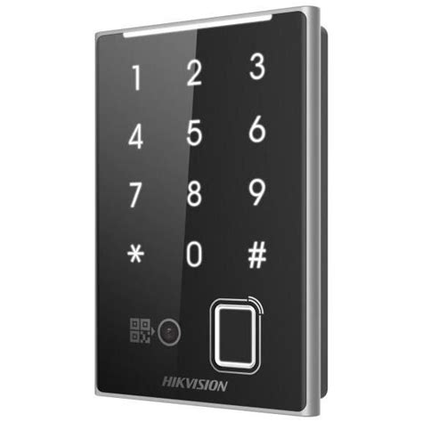 Hikvision Ds K1109dkfb Qr Internal Card Qr Code Fingerprint Reader With Keyboard Mifare