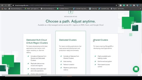 Mongodbcluster Creation Youtube