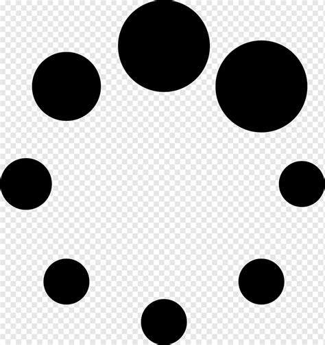 Computer Icons Rotation Circle Busy White Text Symmetry Png PNGWing
