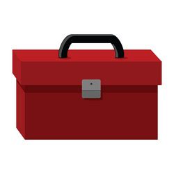 Tool Box Vector Images Over