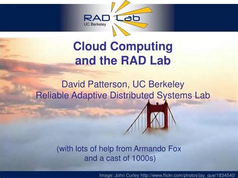 Ppt Cloud Computing And The Rad Lab Powerpoint Presentation Free Download Id6061055