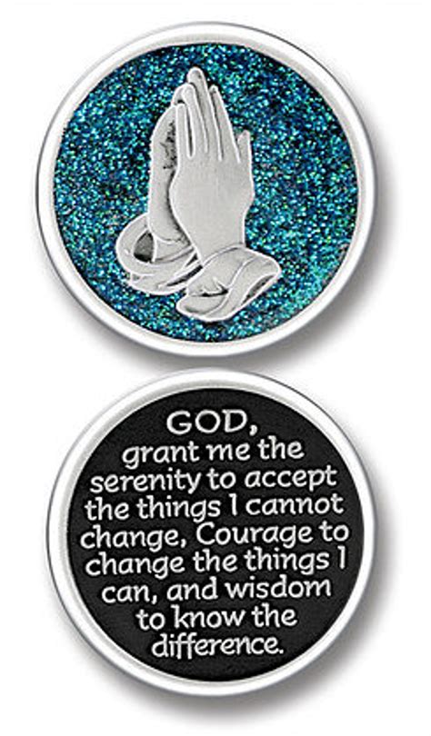 Serenity Prayer Companion Coin Etsy
