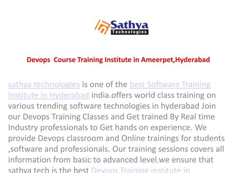 Ppt Devops Training In Hyderabad Powerpoint Presentation Free Download Id7829830