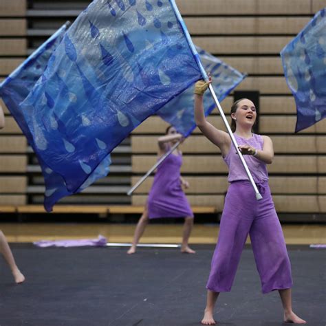 Winter Guard Show Reeths Puffer February 10 2024 Rockford Bands