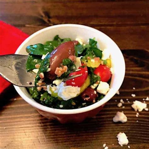 Greek Olive And Feta Salad Southern Home Express