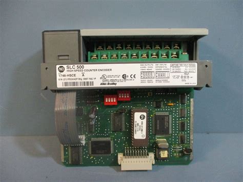 Allen Bradley 1746 Hsce Ser A Slc500 High Speed Counter Encoder