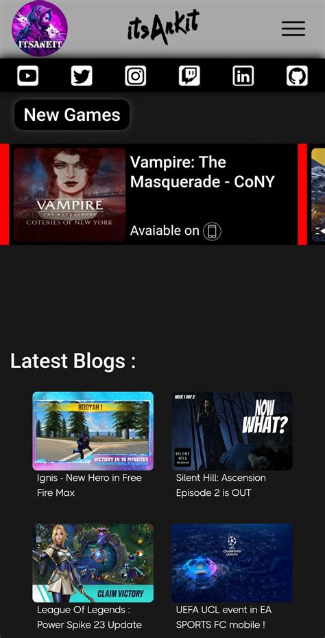 Ankit Thakur On Linkedin Just Added A New Games Section In The Home
