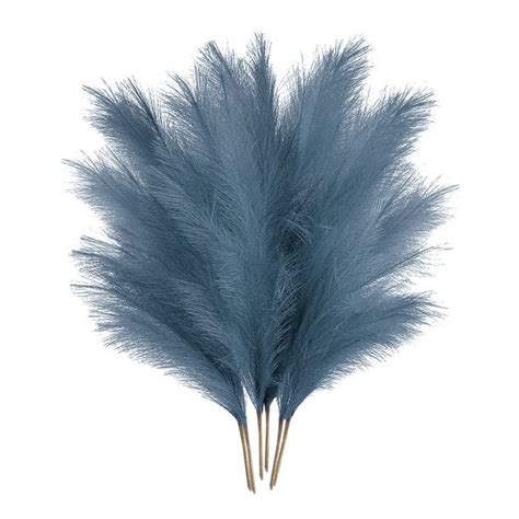 6pcs Faux Pampas Grass 177 Artificial Pompous Grass Fake Pompass