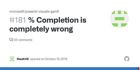 Completion Is Completely Wrong · Issue 181 · Microsoftpowerbi