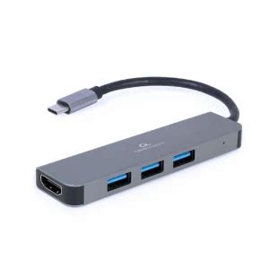 Gembird Cablexpert (A-CM-COMBO2-01) USB Tip-C 2u1 USB HUB - CT shop