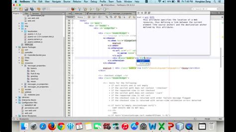 The Netbeans E Commerce Tutorials Unit Adding Language Support Youtube