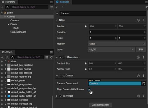 Quick Start Making Your First D Game Cocos Creator