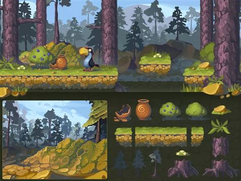 Platformer Maps 2d Environments Unity Asset Store Game Concept