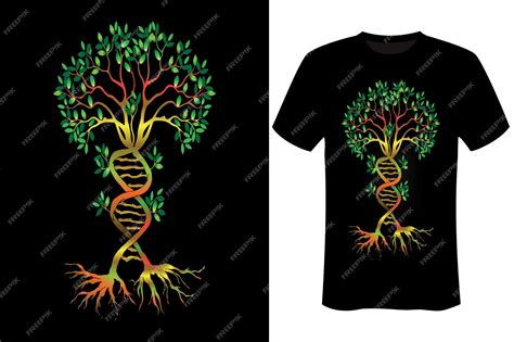 Premium Vector A T Shirt With The Titlet Shirt Design For A Dna