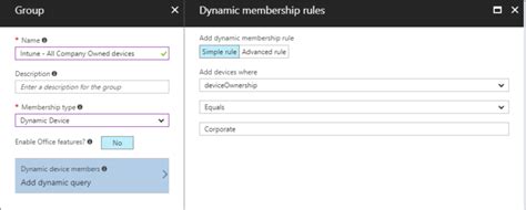 Creating A Dynamic Azure Ad Group For Corporate Owned Devices Ccmexeccom Enterprise Mobility