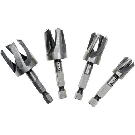 Plug Cutter Set 4 Pc • Canadian Woodworker