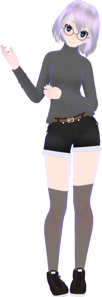 [mmd] Model Oc By Alesyakawiii On Deviantart