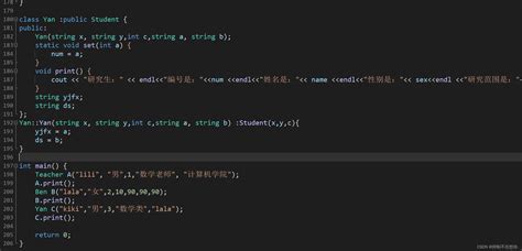 C第五次作业（有关静态数据成员的使用）静态数据作业 Csdn博客
