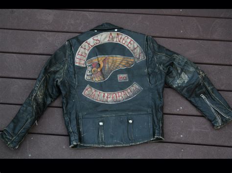 Hells Angels Leather Jacket Gang Colors Biker Clubs Motorcycle Clubs Indian Motorcycle Bike