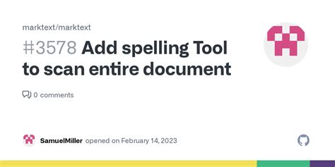 add spelling tool to scan entire document · issue 3578 · marktext